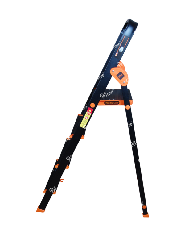 Prime Signature Edition Black-Coated 3+1 Steps Ladder – Prime Ladders